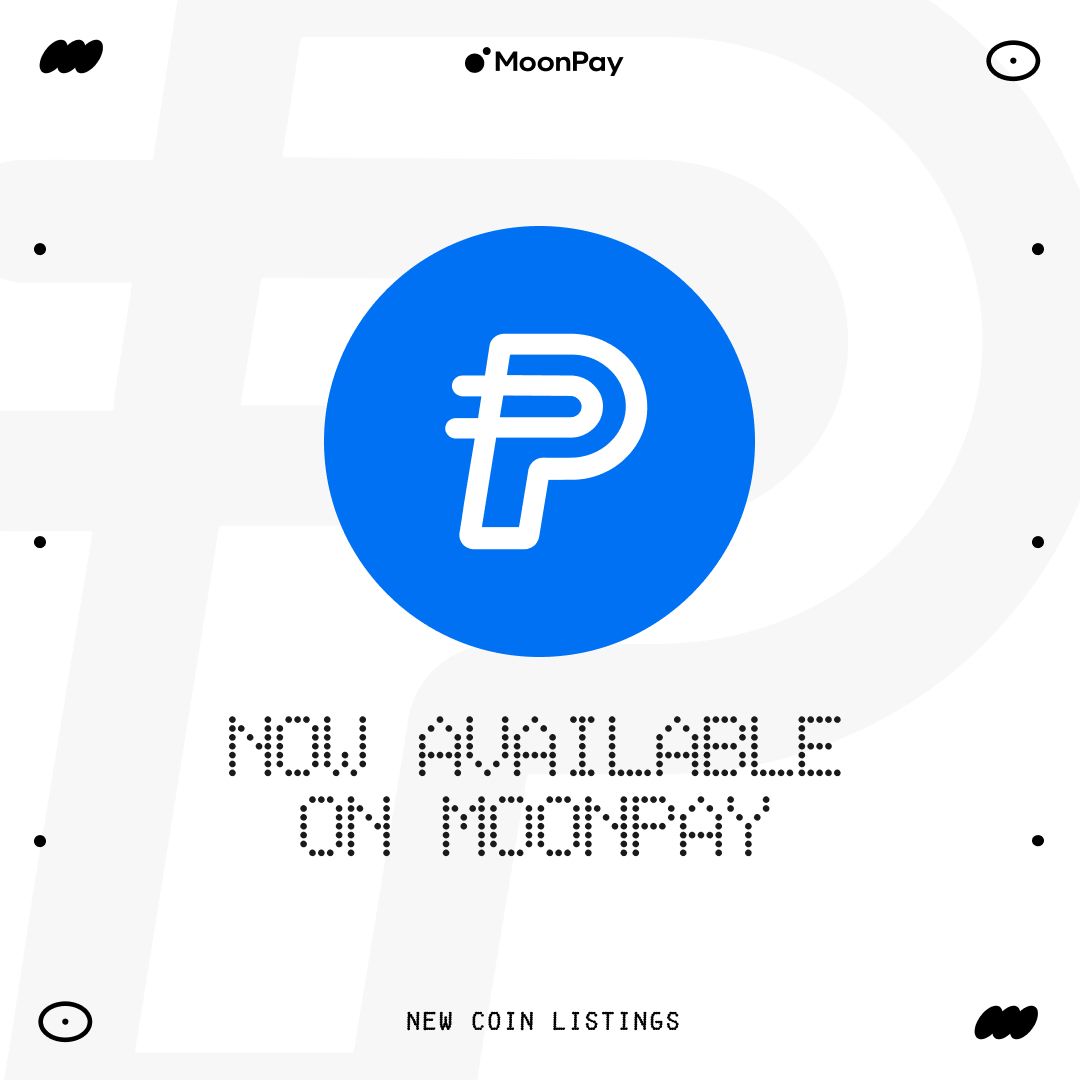 MoonPay adds support for PayPal USD - MoonPay